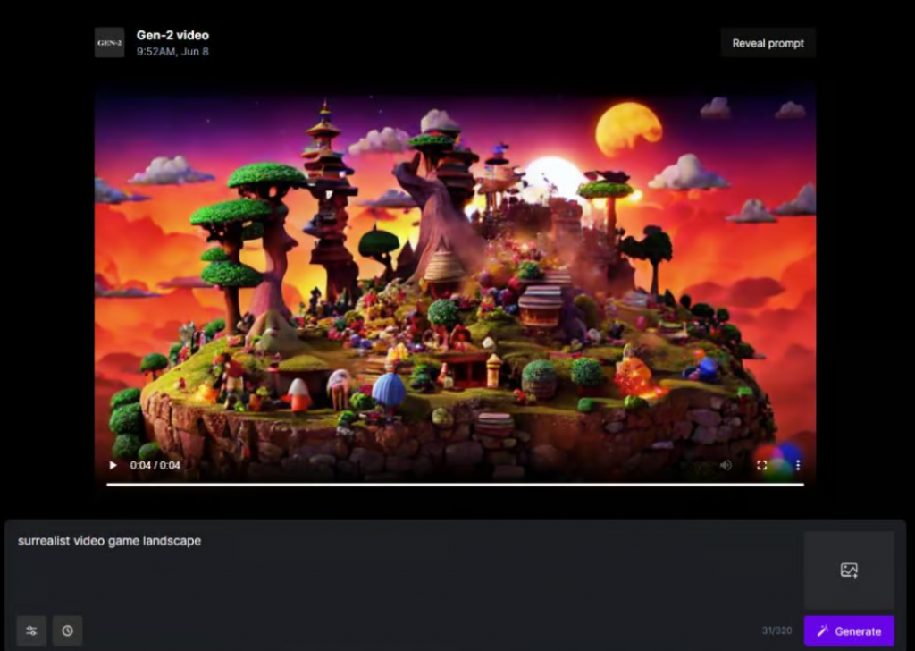 文本一键变视频，Runyway Gen-2模型开启免费体验 | ATYUN.COM 官网-人工智能教程资讯全方位服务平台